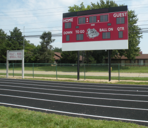 New scoreboard for Robichaud football field